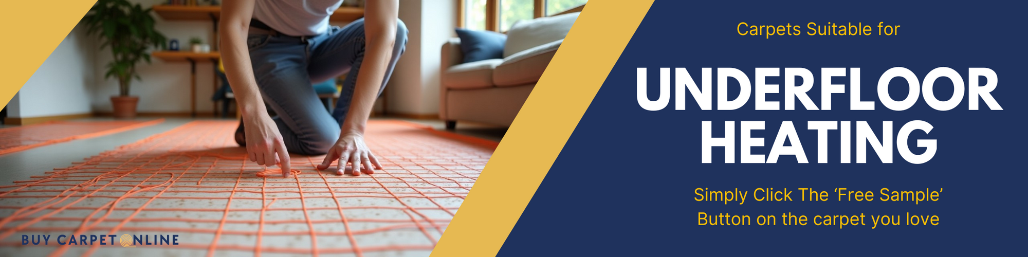 Carpets for Underfloor Heating | Specially designed for resilience ...